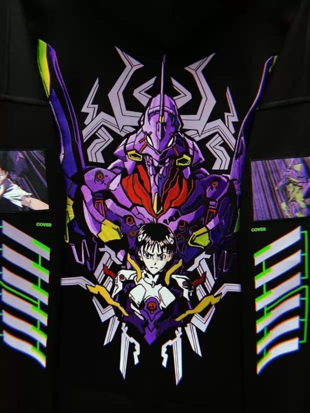 HOODIE EMBROIDERED / EVA01 | NIKIFILINI STORE