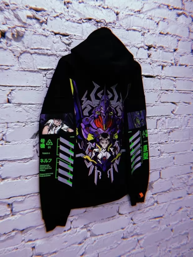 HOODIE EMBROIDERED / EVA01 | NIKIFILINI STORE